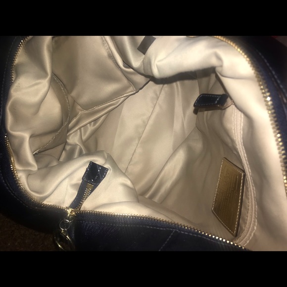 Coach | Bags | Large Sapphire Blue Coach Tote | Poshmark